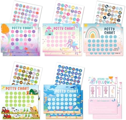 Amazon.com: Hadley Designs Boho Potty Training Chart for Toddler Girls ...