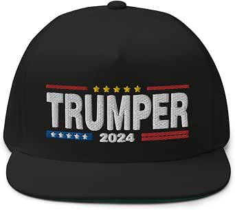 Trumper 2024 Embroidered Hat : RAF Collection Black at Amazon Men’s ...