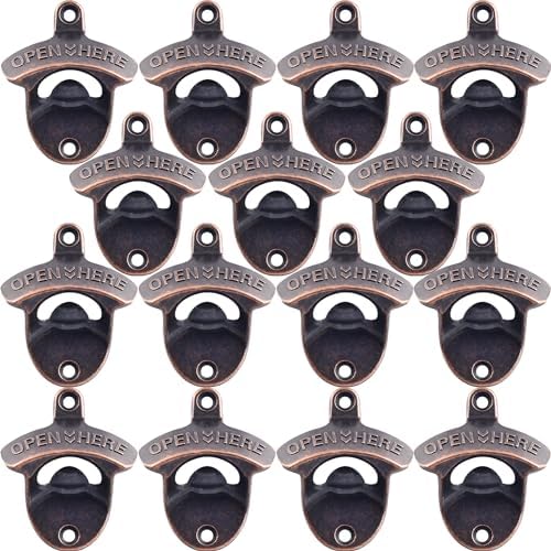 Amazon.com: HAIICEN Retro Bottle Cap Opener Mountable - Stationary Wall ...