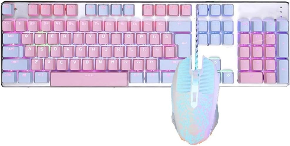 Amazon.com: ARCH Computer Keyboard with Multimedia Keys,Mechanical ...