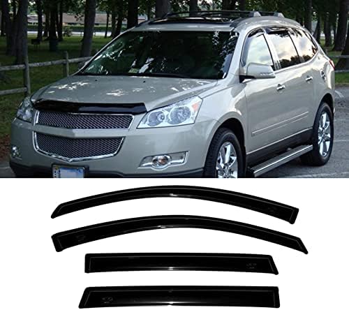 Amazon.com: Fits Chevrolet Traverse 2009-2016 Acrylic Safe Smoke Window ...