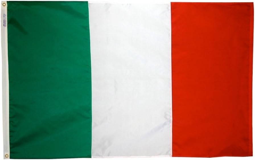 Amazon.com : US Flag Factory - 2x3 FT Italy Italian Flag (Sewn Stripes ...