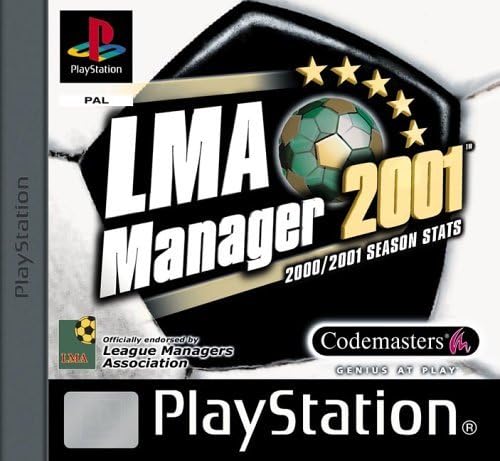 LMA Manager 2001 : Sony Playstation: Amazon.co.uk: PC & Video Games