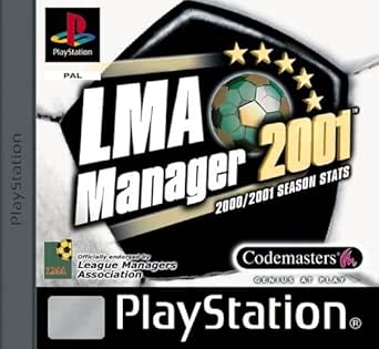 PS1 - LMA Manager 2001 : Amazon.es: Videojuegos