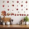 Amazon.com: Apple Wall Stickers Vintage Fruit Wall Sticker Watercolor ...