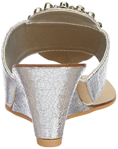Buy Catwalk Women's Silver Slippers - 7 UK (6346SS) at Amazon.in
