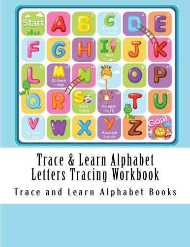 Trace & Learn Alphabet Letters Tracing Workbook: Daily Handwriting ...