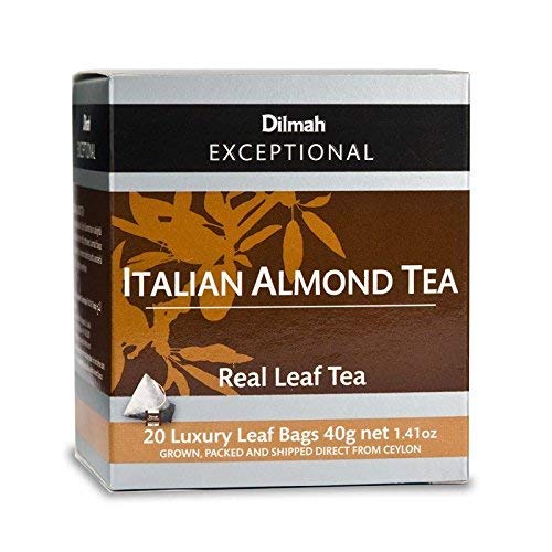 Amazon.com : Dilmah Italian Almond Tea (20 Tea Bags) : Grocery ...