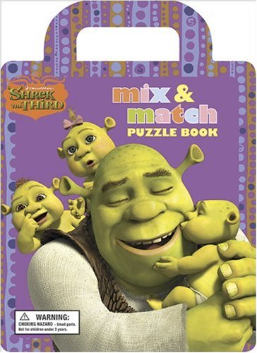 Shrek the Third Mix & Match Jigsaw Puzzle Book : Bauman, Amy: Amazon.in ...