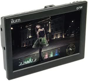 Ikan D7W-Pg6 7-Inch 3G-SDI LCD Monitor with IPS Panel (Black) : Amazon ...