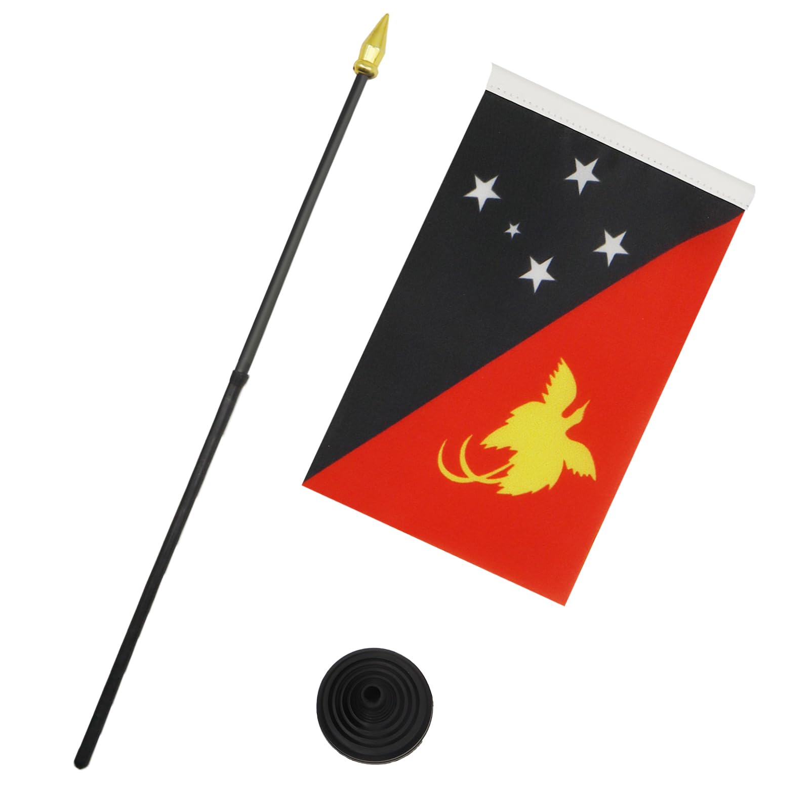 Bajan Flag AZ FLAG Barbados Table Flag - 4x6 Inch Mini Desk Flag With ...
