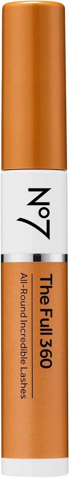 Amazon.com : No7 The Full 360 Mascara - Black - Volumizing, Lengthening ...