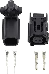 Amazon.com: Multi-Purpose 2 Pin Automotive Connectors 2 Holes Car Connector with Side Wall ...