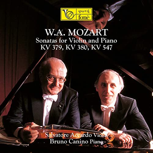 Amazon.com: Mozart: Sonatas for Violin and Piano KV 379, 380, 547 ...