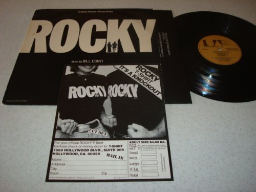 Amazon.com: Rocky Original Motion Picture Soundtrack - Vinyl LP Record ...