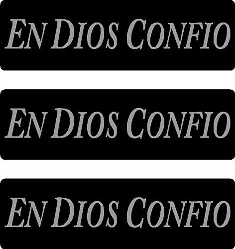 Amazon.com: EN DIOS CONFIO Hard HAT, 3 Pack, Funny, Humor, Hard Hat ...