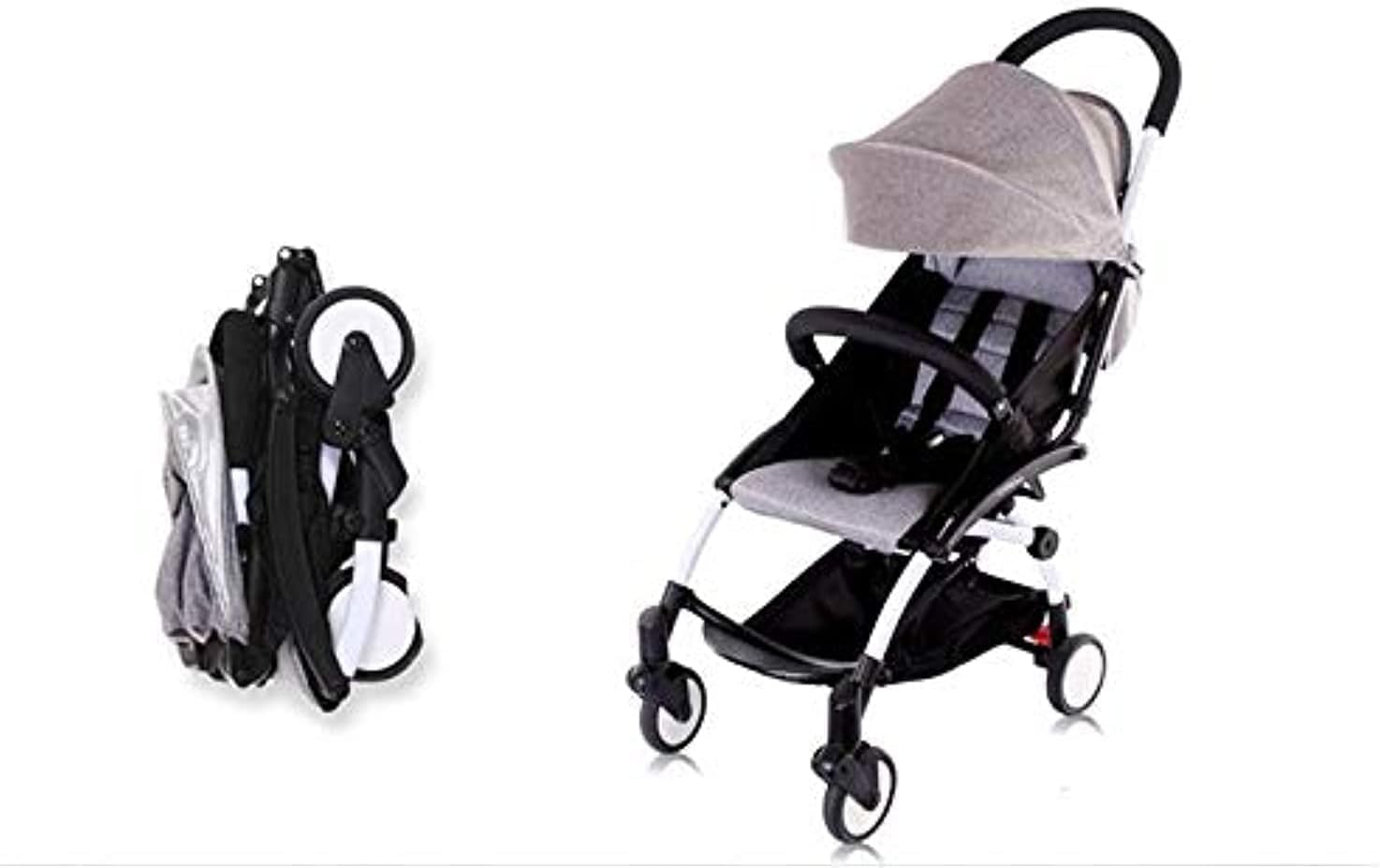 TechPlus - Autofold Baby Stroller – Automatic Easy Folding Portable ...