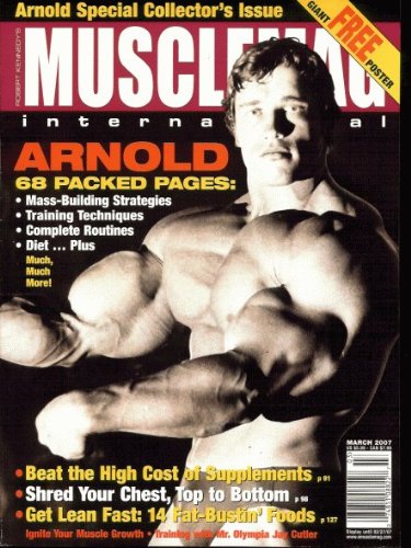Musclemag International 2007 March - Arnold: unknown author: Amazon.com ...