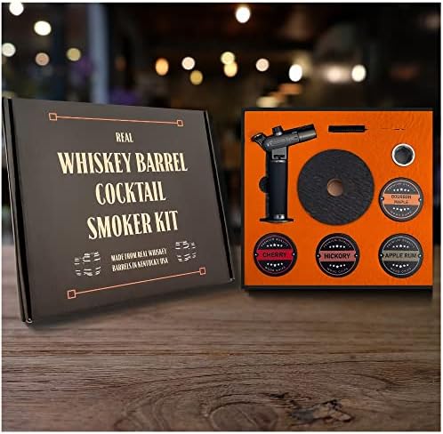 Amazon.com: iEZZONE Cocktail Smoker Kit with Torch, Whiskey/Bourbon/Old ...