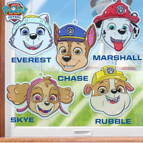 Snapklik.com : Paw Patrol Window Art, Makes 5 Paw Patrol Suncatchers Of ...