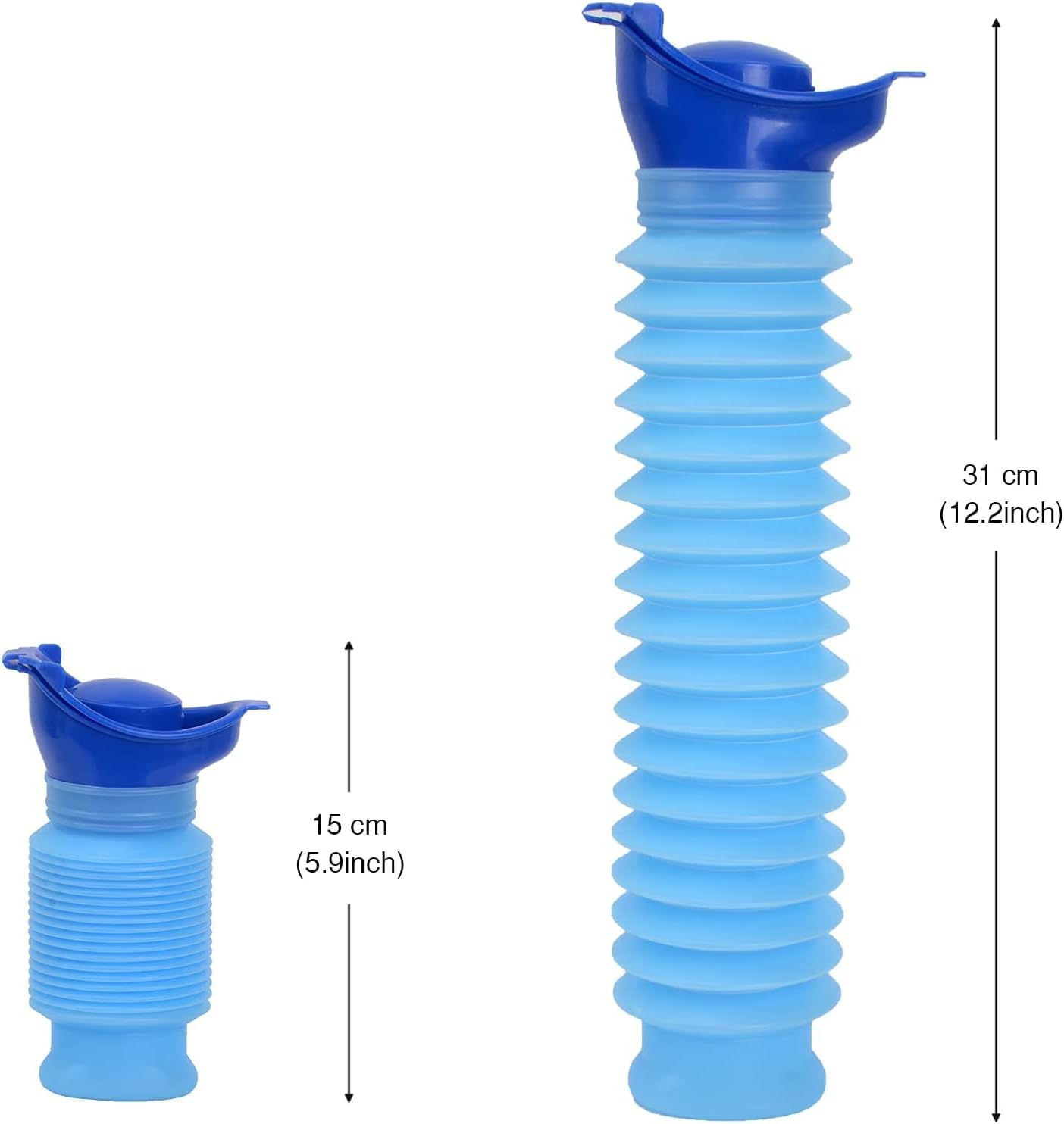 Cymax Foldable Shrinkable Urinal,750ML Male Female Portable Mobile ...