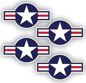 Amazon.com: Authntcestore- Pack of 4 Pcs United States Armed Forces ...