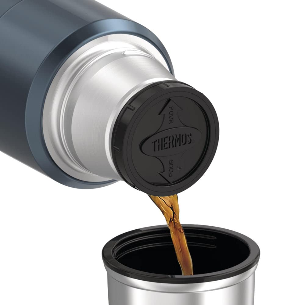 Thermos 470ml Stainless King Vacuum Insulated Flask - Slate : Amazon ...