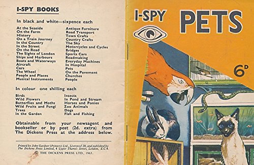 I-spy pets: BIG CHIEF I-SPY: Amazon.com: Books