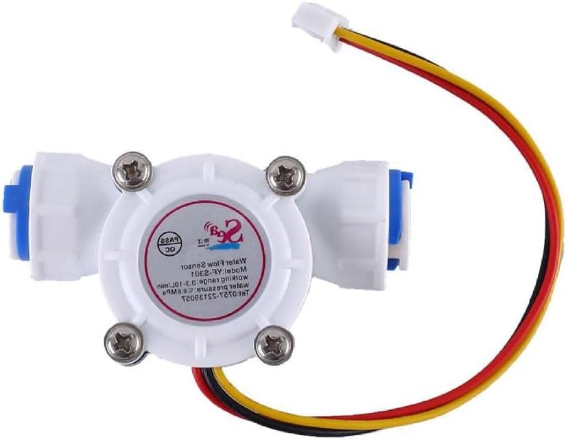 Amazon.com: Upgraded 3/8" Quick Connect Water Flow Sensor Food-Grade ...