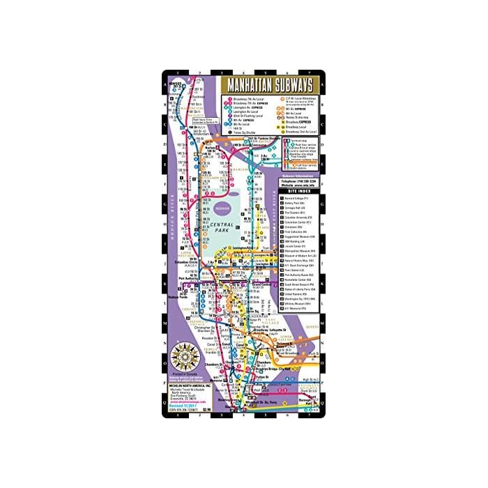 Buy By Streetwise Maps Inc Streetwise Manhattan Bus Subway Map ...