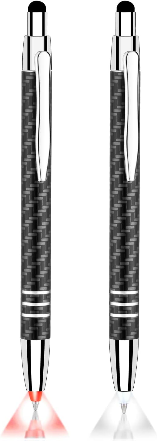 Amazon.com: Pen with Light, 3-in-1 Lighted Tip Pen with Capacitive ...