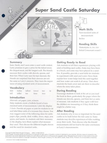 Super Sand Castle Saturday:measuring: Teacher's Guide (Great Source ...