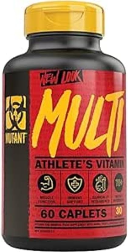Mutant Multi - High Potency Multi-Vitamins with 80-Plus Ingredients ...