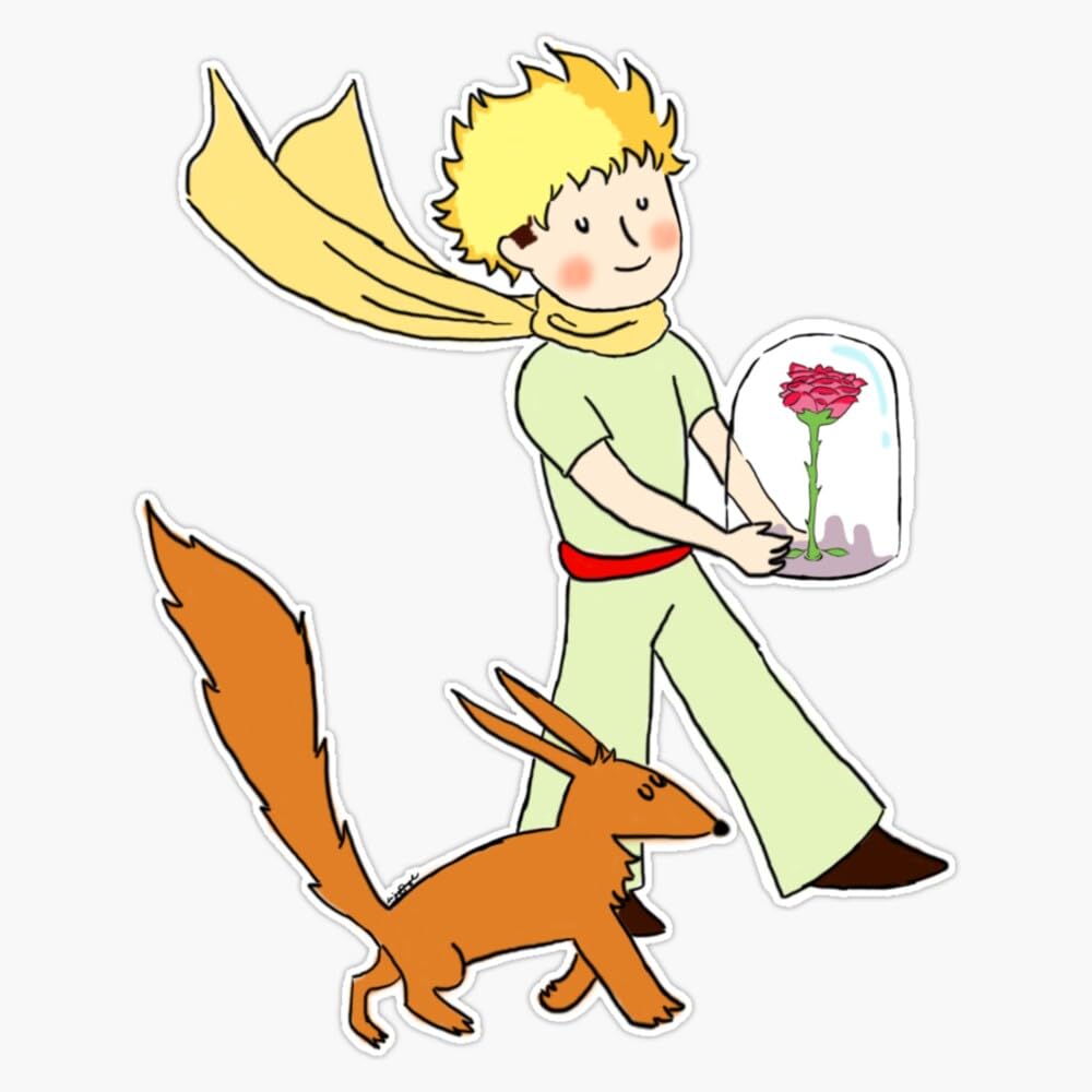 Amazon.com - The Little Prince Bumper Sticker Vinyl Decal 5"