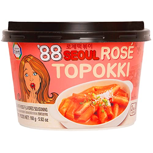 Surasang Rose Tteokbokki, Korean Spicy Rice Cakes with Sweet and Mild ...