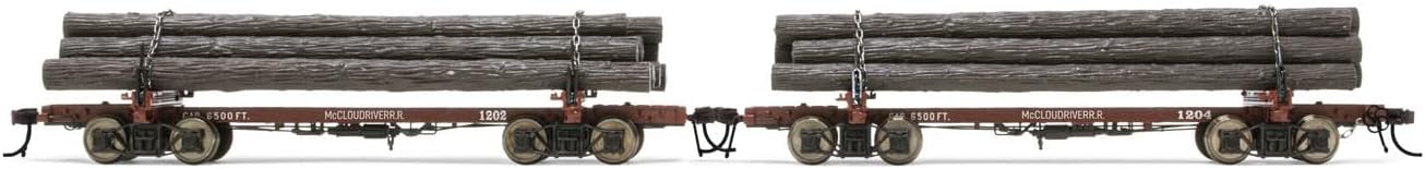 Amazon.com: Rivarossi McCloud River Railroad Skeleton Log Cars #1202 ...