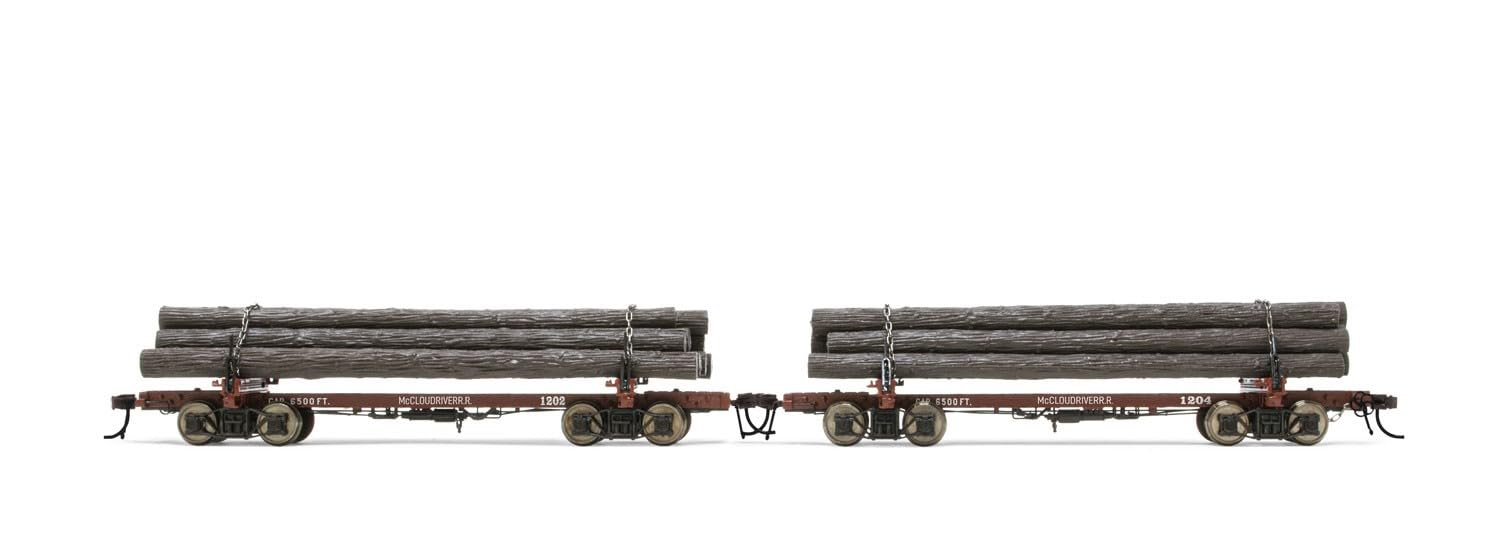 Amazon.com: Rivarossi McCloud River Railroad Skeleton Log Cars #1202 ...