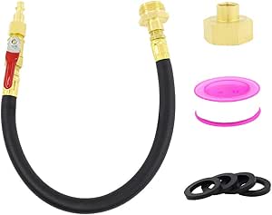 RV Winterizing kit&Sprinkler Blowout Adapter with shut off valve: Air ...