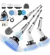 Amazon.com: YKYI Electric Spin Scrubber,Cordless Cleaning Brush,Shower ...