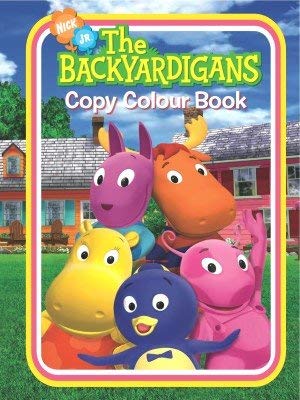 The Backyardigans Copy Colour Book : Amazon.it: Libri