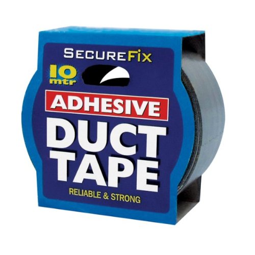 Secure Fix Adhesive Duct Tape by Securefix 10 Metres Long : Amazon.co ...