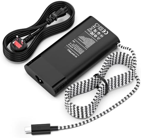 100W USB C Laptop Charger for Lenovo Thinkpad Carbon x1 5th 6th Gen ...