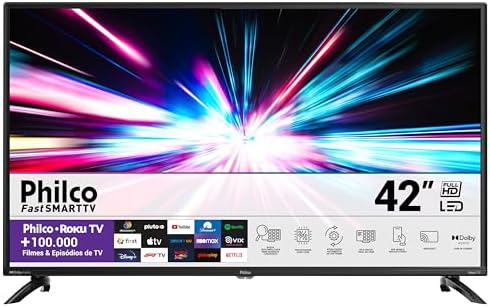 Smart TV Philco 32” Led Dolby Áudio Prata PTV32M9GACGB – 127 Volts ...