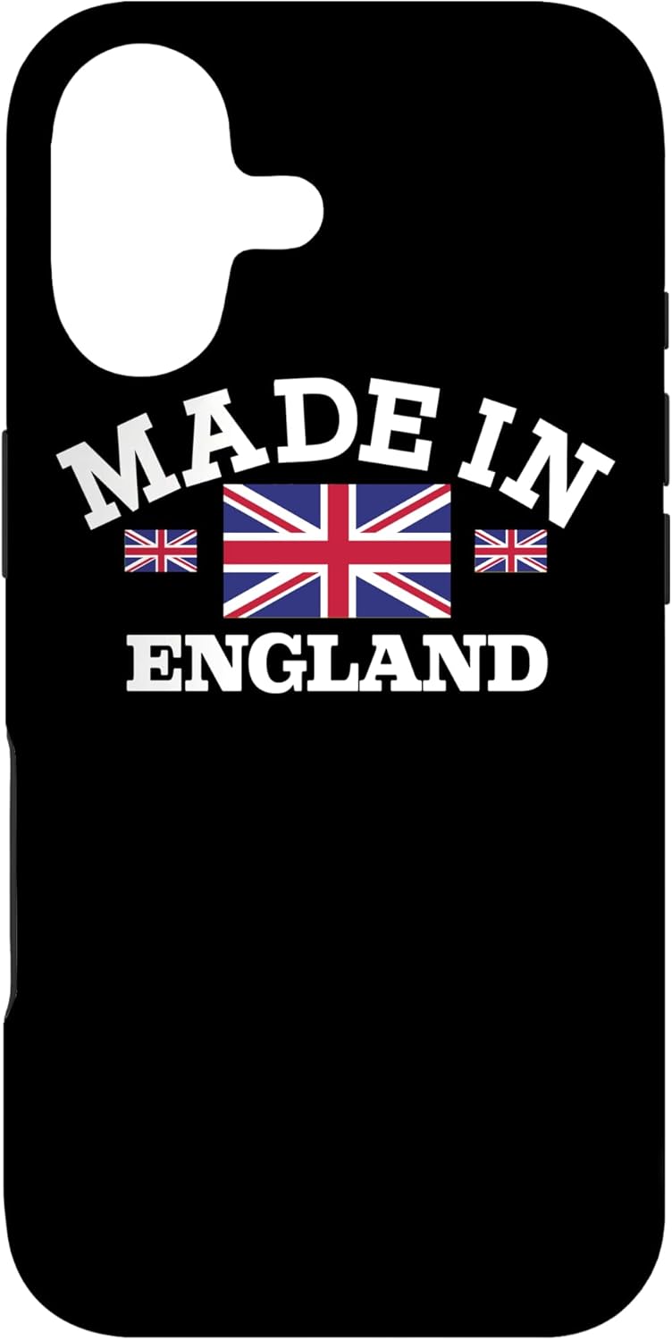 Amazon.com: Made in England British Flag Union Jack Case for iPhone 17 ...