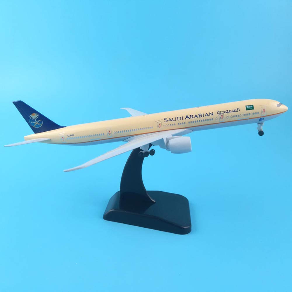 Buy FJCY 20 cm metal airplane model Saudi Arabian Airlines Boeing 777 ...