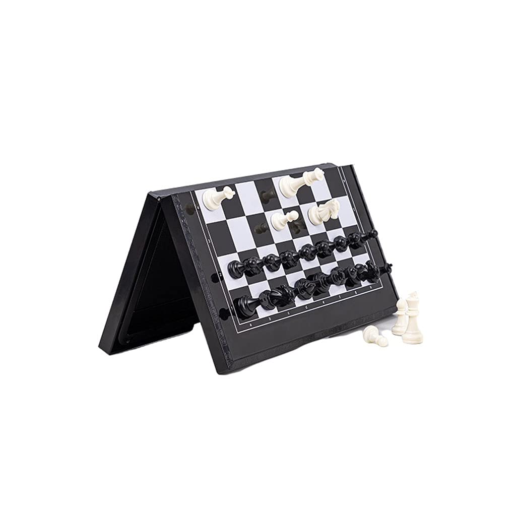Buy HBNNBV Chess Set Board Game Magnetic Chess Set with Folding Chess ...