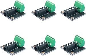 Treedix 6pcs TRRS 3.5mm Jack Breakout Board PCB Mount 4pin Audio Socket ...