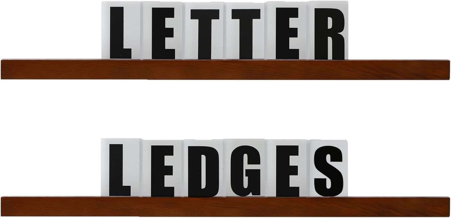 Amazon.com: Houseables Letter Ledge for Wall, Changeable Message Board ...