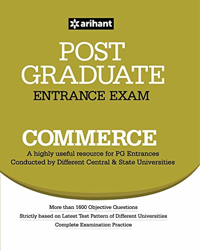 Post Graduate Entrance Examination Commerce : Arihant Experts: Amazon ...