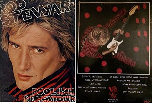 FOOLISH BEHAVIOR [songbook]: Rod Stewart: Amazon.com: Books
